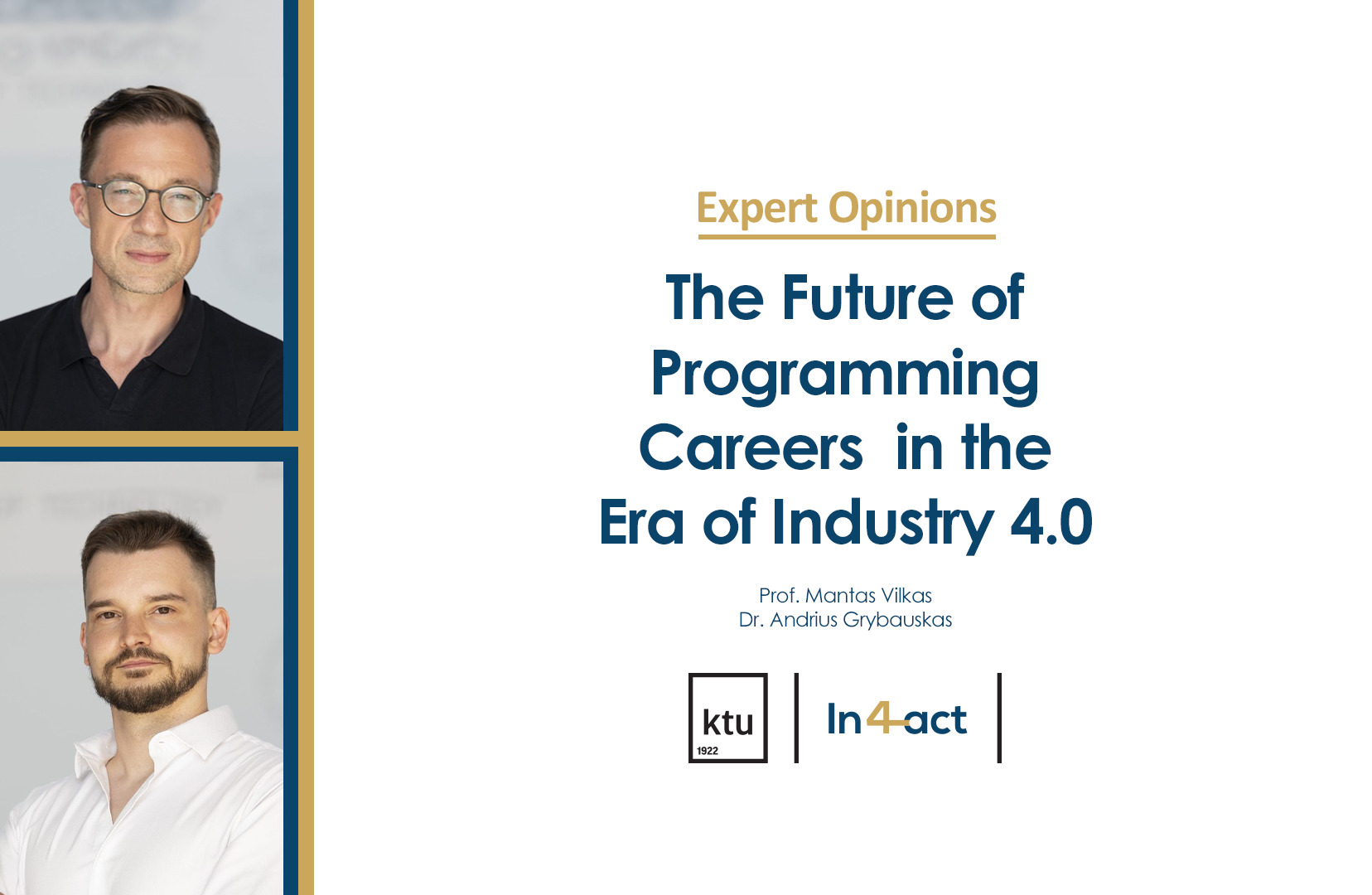 The Future of Programming Careers in the Era of Industry 4.0 - ERA ...
